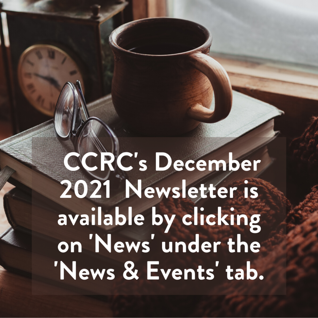 CCRC’s Community Connections Newsletter – Community Counselling ...